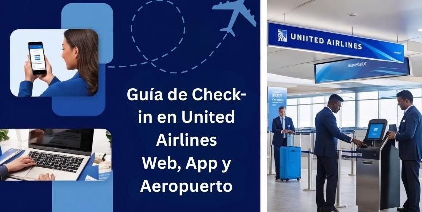 Guía de Check-in en United Airlines: Web, App y Aeropuerto